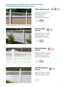 Cape Cod Vinyl Picket Fence - Concave - A Vinyl Fence Co - Vinyl Fence ...