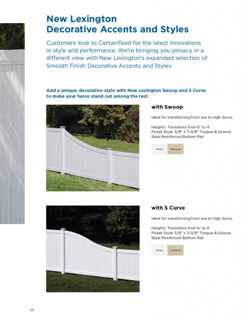 New England Post Cap - A Vinyl Fence - Vinyl Fence - Privacy Fence ...