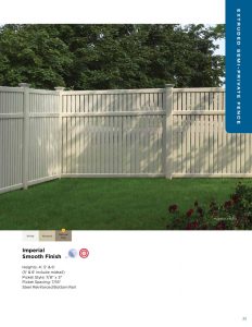 Cape Cod Vinyl Picket Fence - Concave - A Vinyl Fence Co - Vinyl Fence ...