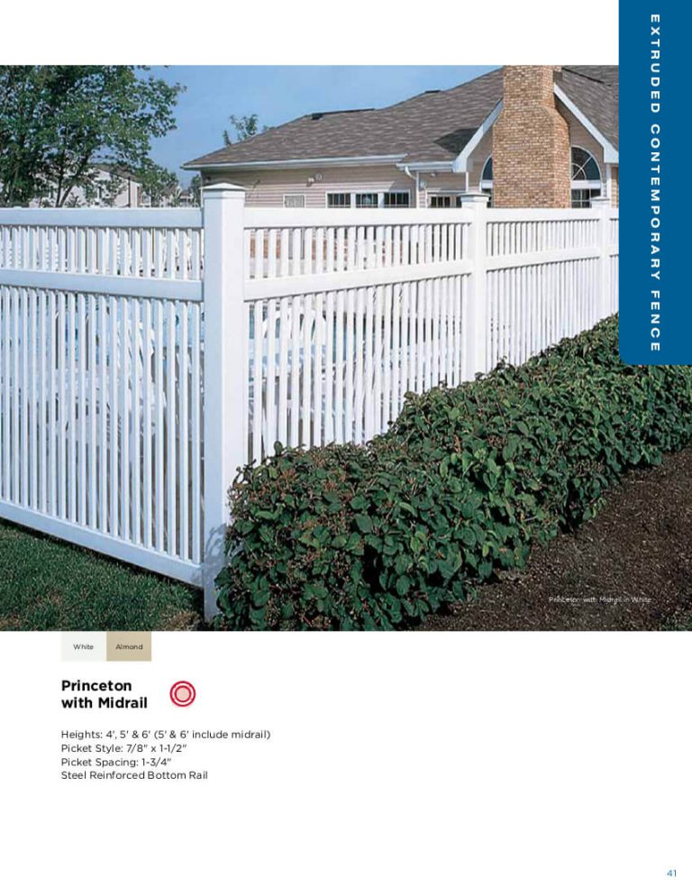 Imperial Select Cedar Semi-Private Vinyl Fence - A Vinyl Fence Co ...