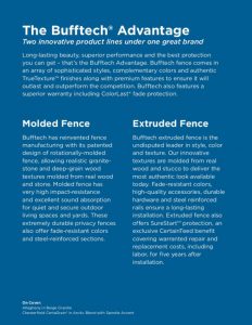 Additional Posts - Bufftech Timber Grain 4 Rail - A Vinyl Fence - Vinyl ...