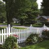 Cape Cod Vinyl Picket Fence - Concave - A Vinyl Fence - Vinyl Fence ...